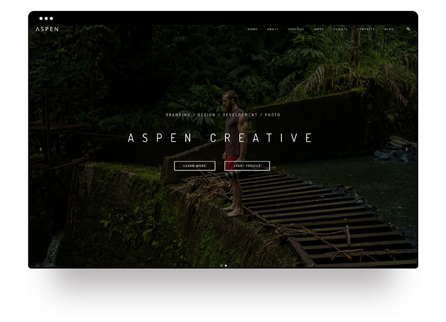 Aspen – Clean Minimalist WordPress Theme