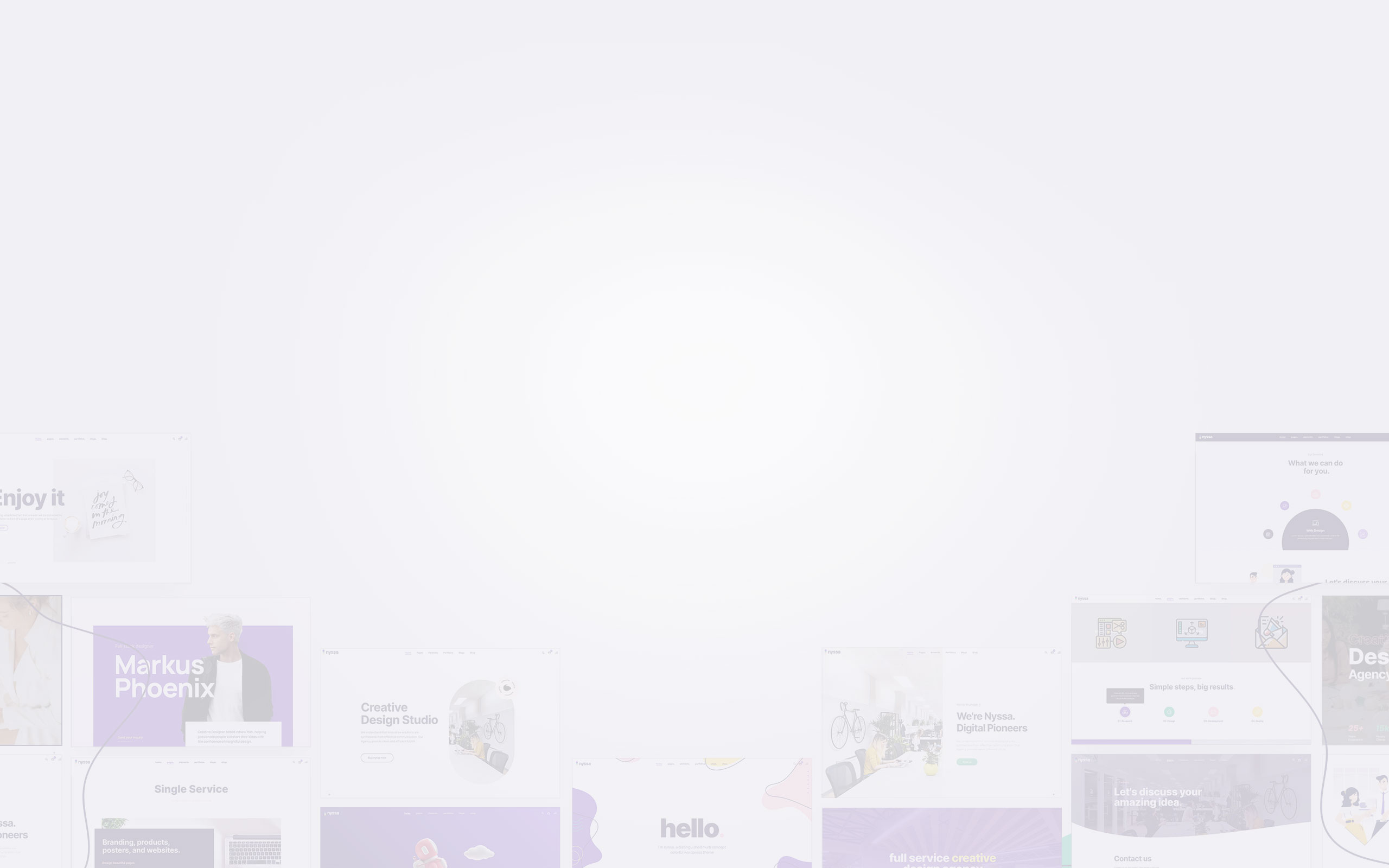 Nyssa Demo 1 – Distinguished Multi-Concept WordPress Themes