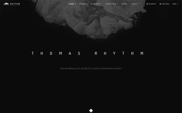 Rhythm — One & Multi Page WordPress Theme